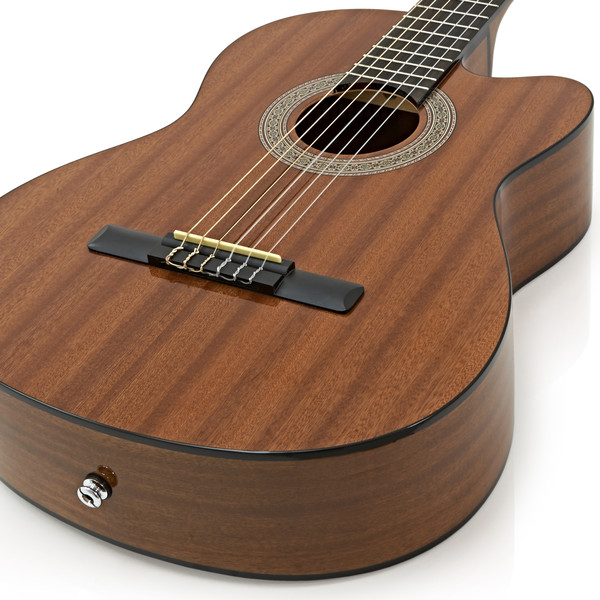 DISC Greg Bennett CNG-1CE Electro Classical Guitar, Mahogany at Gear4music
