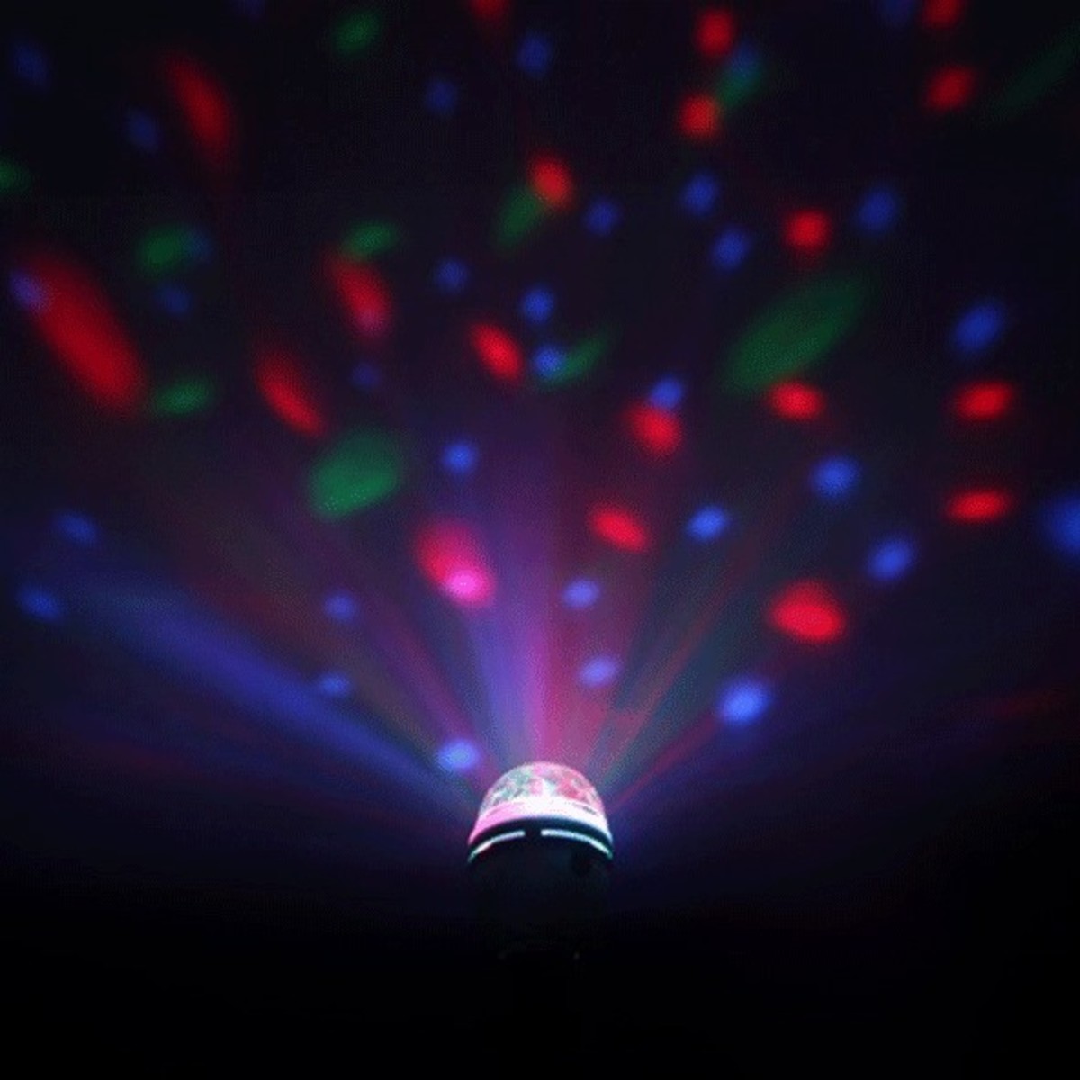 DISC Kam Moonbulb Rotating FX Lightbulb at Gear4music