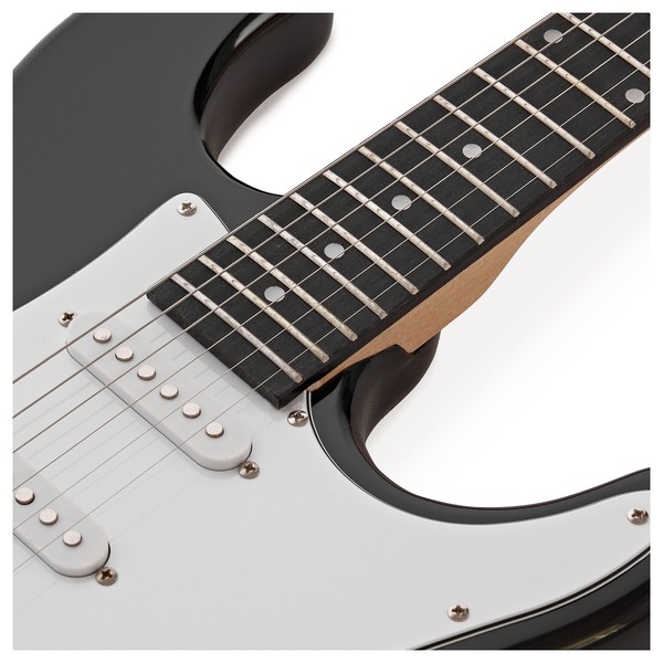 LA Electric Guitar by Gear4music, Black at Gear4music