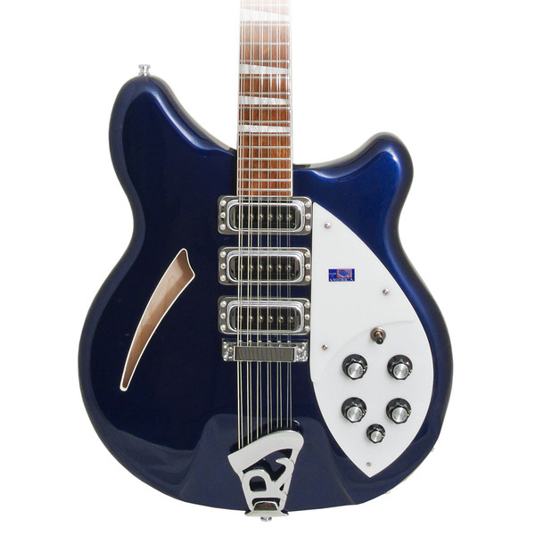 DISC Rickenbacker 370/12 12 String Electric Guitar Midnight Blue at ...