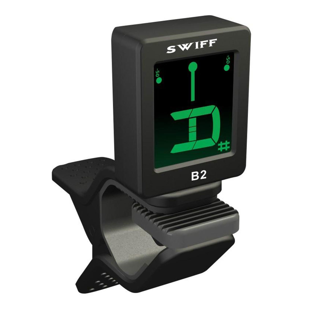 Swiff B2 Magnetic or Clip On Chromatic Tuner, Black at Gear4music