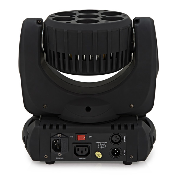 7 x 15w LED Moving Head Light Twin Pack by Gear4music at Gear4music