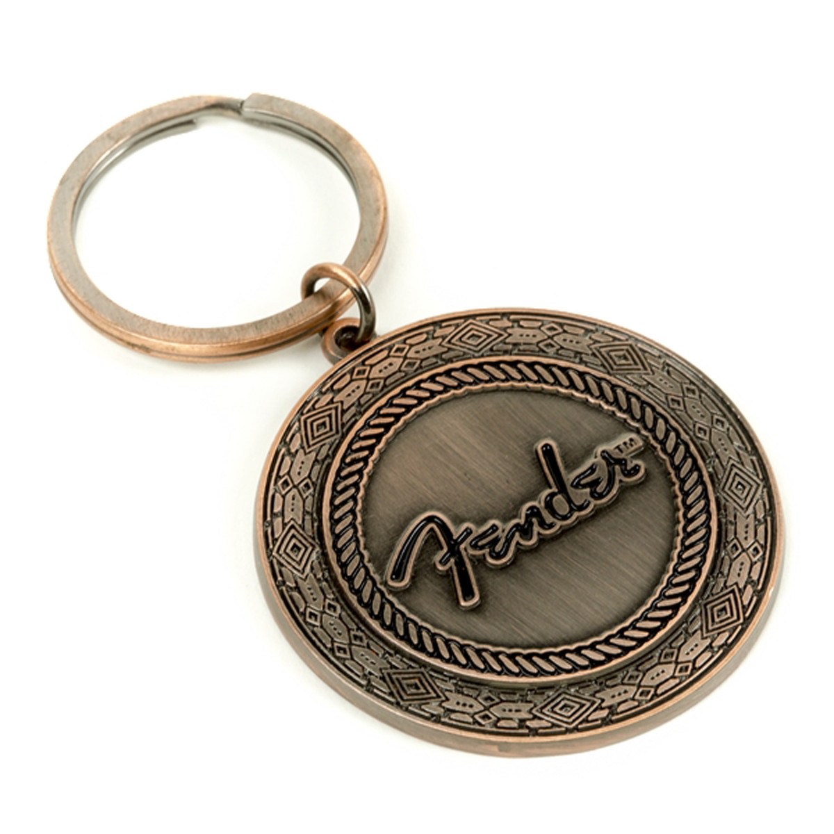 DISC Fender Old West Key Chain, Antique Copper at Gear4music