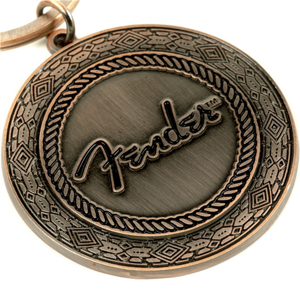 DISC Fender Old West Key Chain, Antique Copper at Gear4music