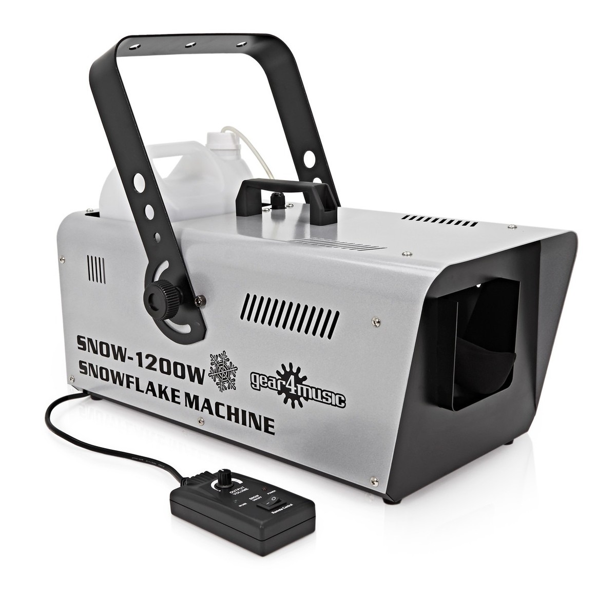 DISC 1200W Snow Machine by Gear4music | Gear4music