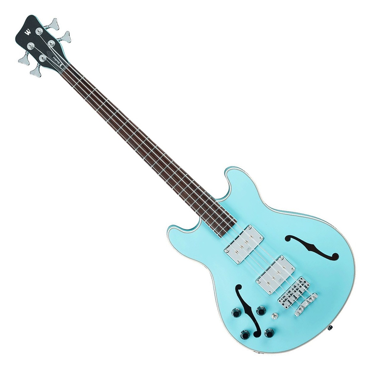 DISC Warwick Rockbass StarBass Left Handed 4-String Bass, Daphne Blue ...