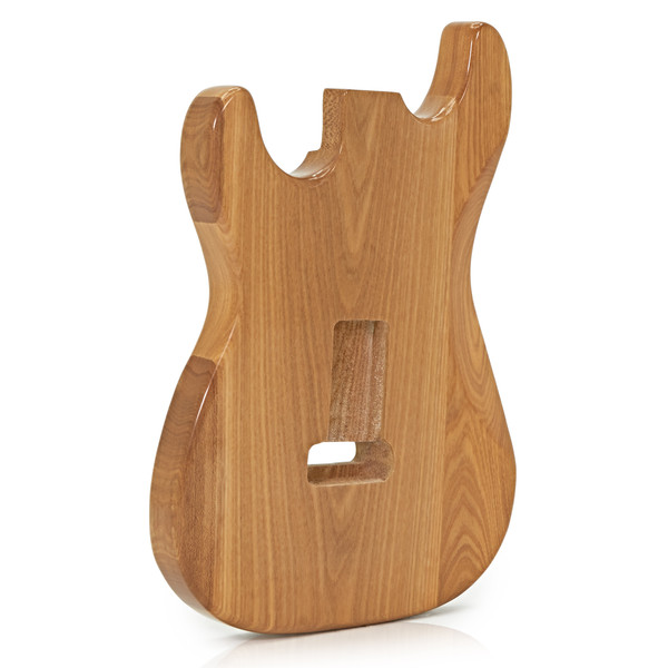 Electric Guitar Body, Natural Ash - Ex Demo at Gear4music