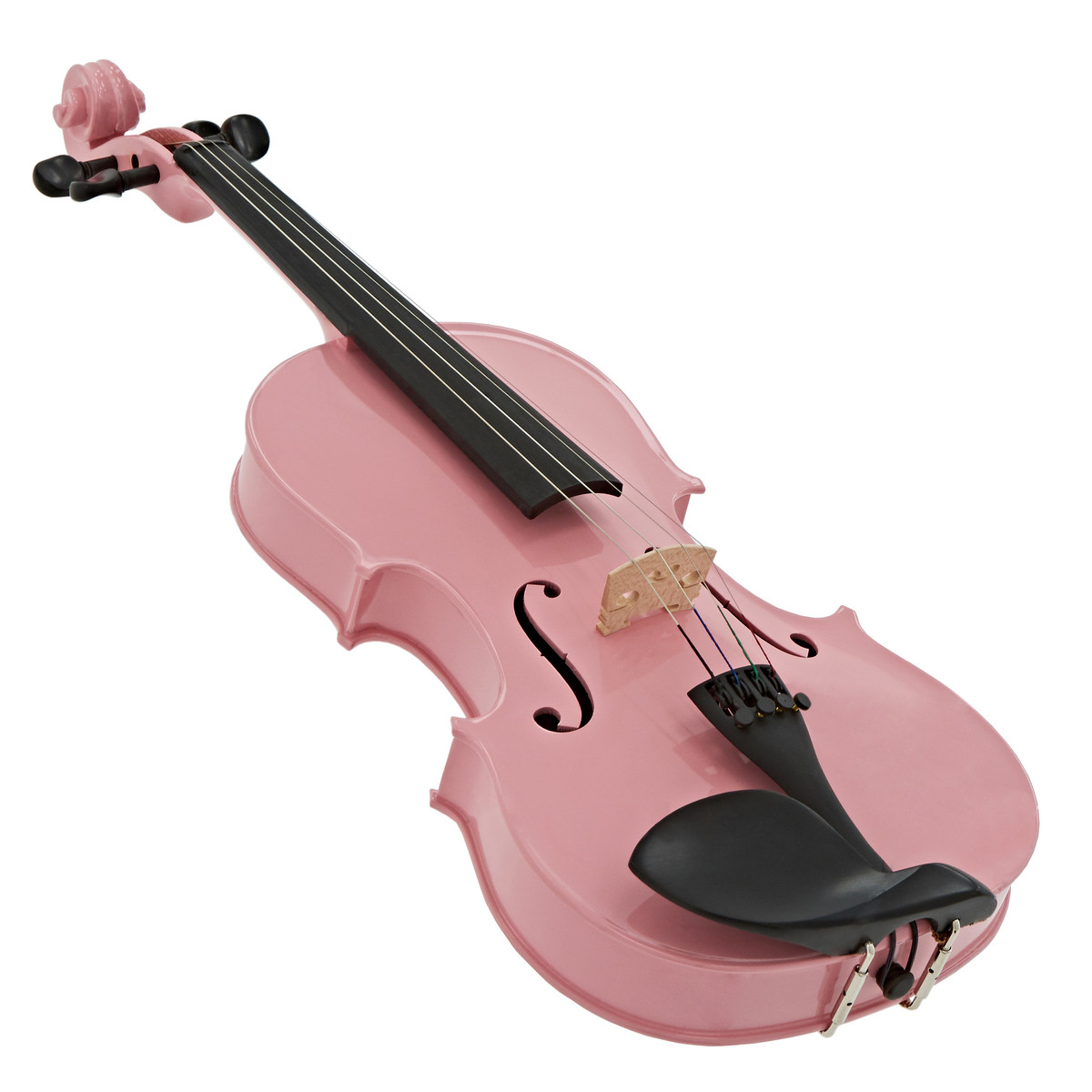 Student 4/4 Violin, Pink, by Gear4music - Ex Demo at Gear4music