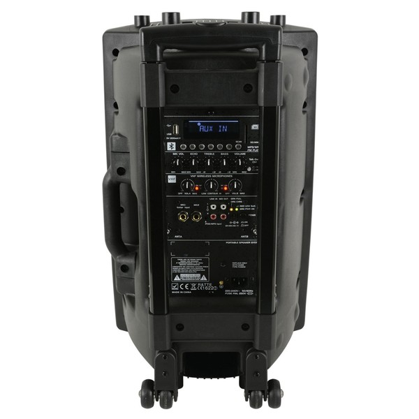 QTX QX12PA Portable PA System with Bluetooth at Gear4music