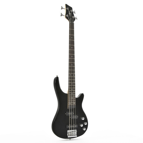 Chicago Bass Guitar by Gear4music, Black - Box Opened at Gear4music
