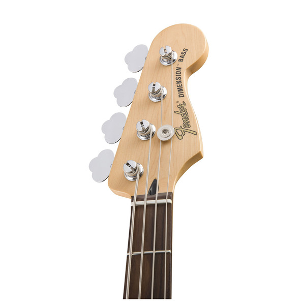 Fender Deluxe Dimension Bass Guitar, Olympic White at Gear4music