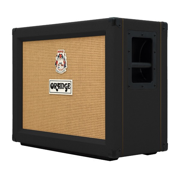 Orange PPC212OB 2x12 Open Back Speaker Cab, Black at Gear4music