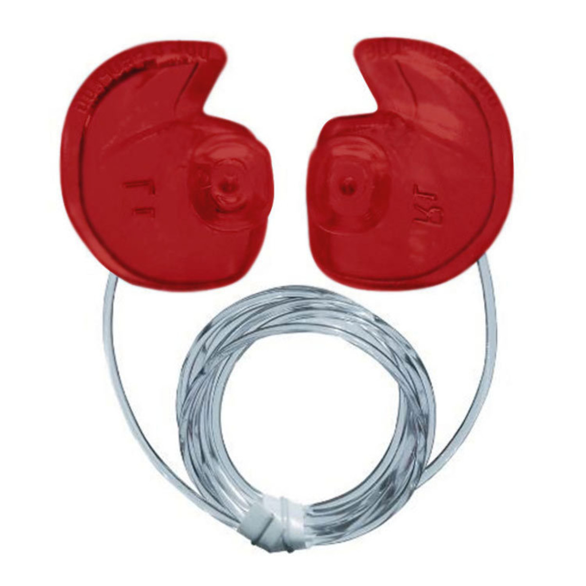 DISC Doc's Pro Plugs Vented With Leash Red Tiny at Gear4music