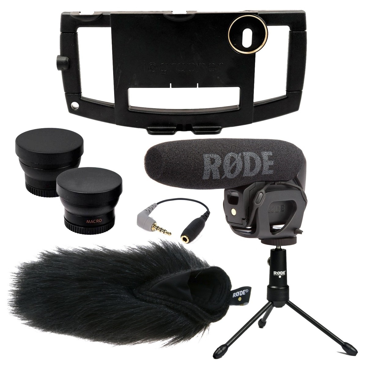 iOgrapher with Rode Video Mic Pro, iPad Air & Air2 | Gear4music