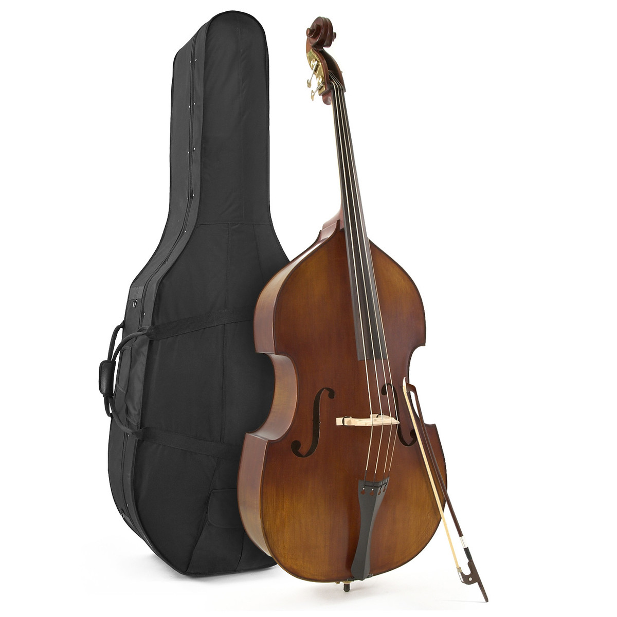 Archer 3/4 Size Professional Double Bass by Gear4music - Box Opened at ...