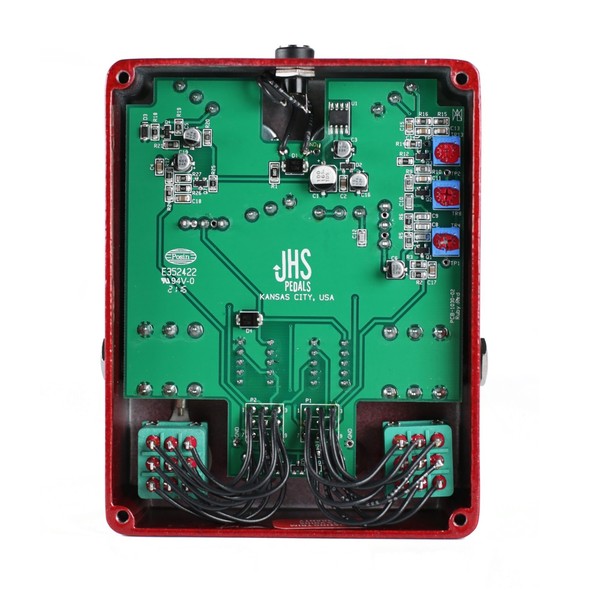 JHS Pedals Ruby Red Overdrive, Distortion and Fuzz Guitar Pedal at ...