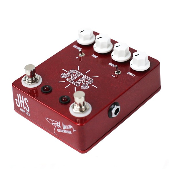 JHS Pedals Ruby Red Overdrive, Distortion and Fuzz Guitar Pedal at ...
