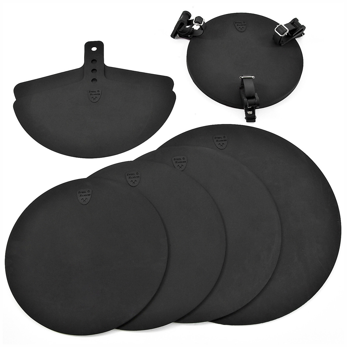 Drum Kit Silencing Pad Set by Gear4music - Rock Sizes - Nearly New at ...