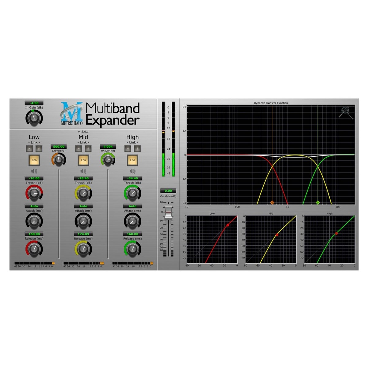 DISC Metric Halo expansor multibanda plug-in para Audio AAX unidades ...