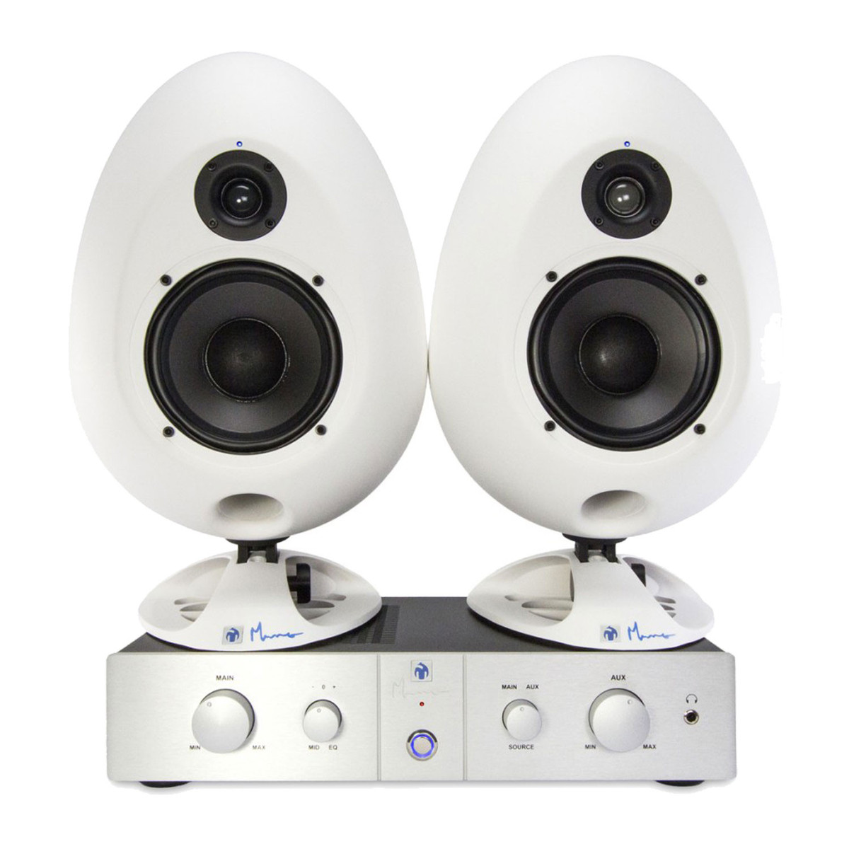 Munro Sonic EGG 150 Monitoring System, White - Nearly New at Gear4music
