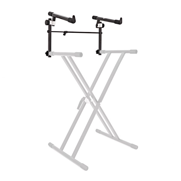 Adjustable 2nd Tier Add on for Double Braced X-Frame Keyboard Stand at ...