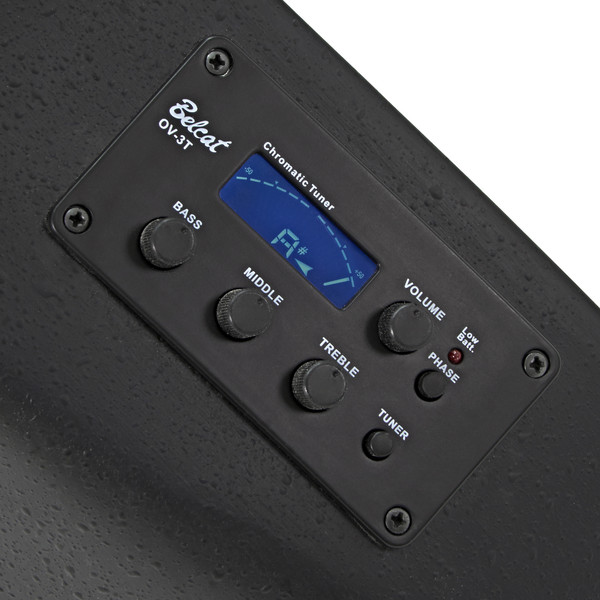 Roundback Electro Acoustic 5 String Bass Guitar by Gear4music - Nearly ...