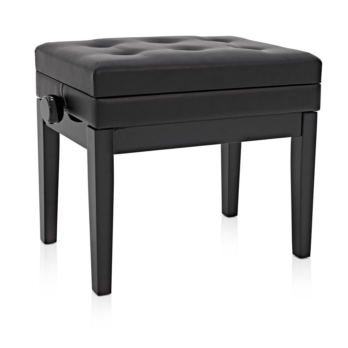 Deluxe Piano Stool with Storage by Gear4music - Nearly New at Gear4music