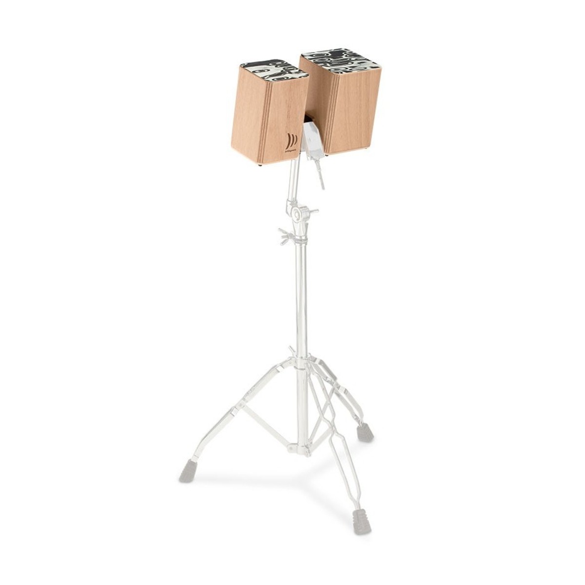 Schlagwerk Wooden Bongos For Mount On Stands at Gear4music