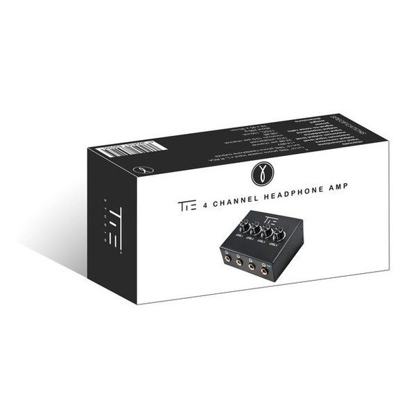 Tie Studio 4 Channel Headphone Amplifier at Gear4music