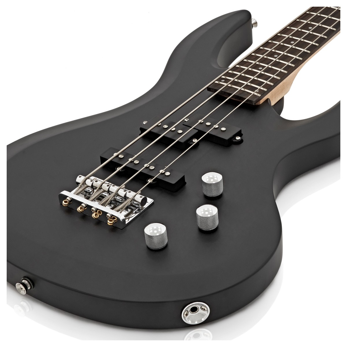 SubZero Atlanta Bass Guitar, Satin Black - Nearly New at Gear4music