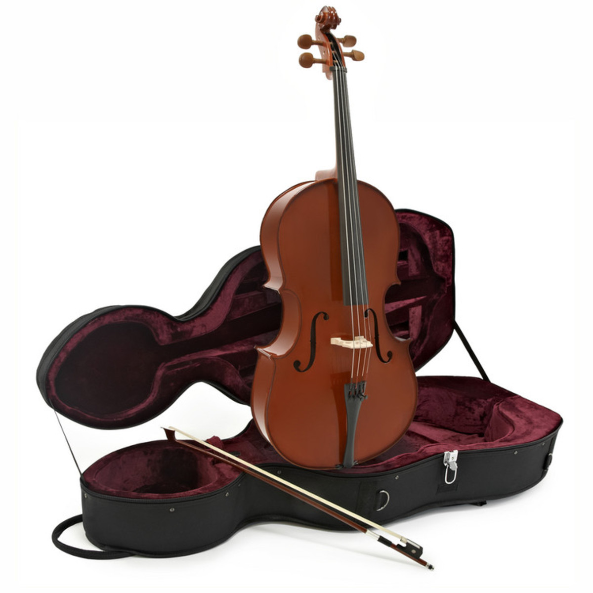Student Plus 1/2 Size Cello with Case by Gear4music - Box Opened at ...
