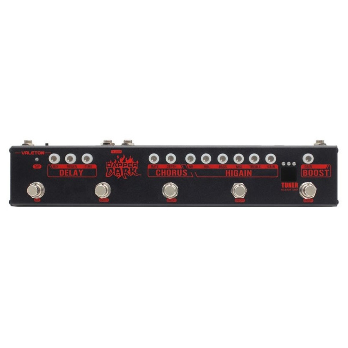 DISC Valeton Dapper Dark Effects Strip at Gear4music