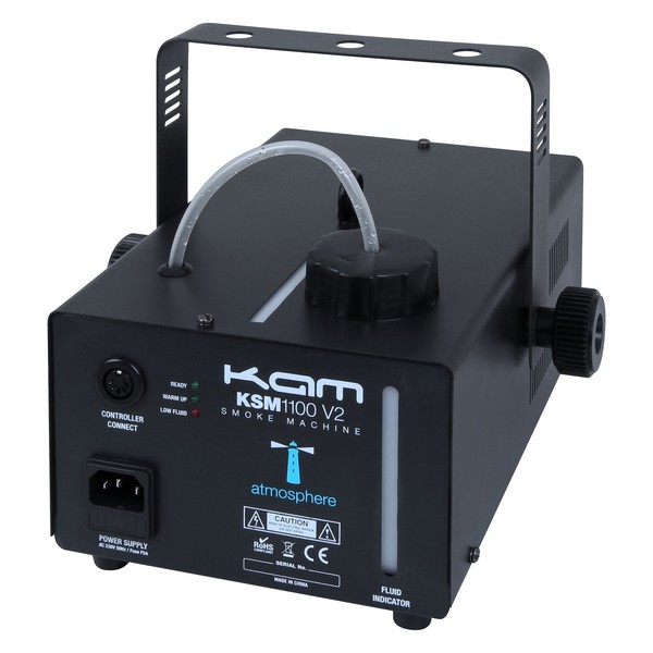 Kam KSM1100 V2 Fog Machine with LEDs at Gear4music