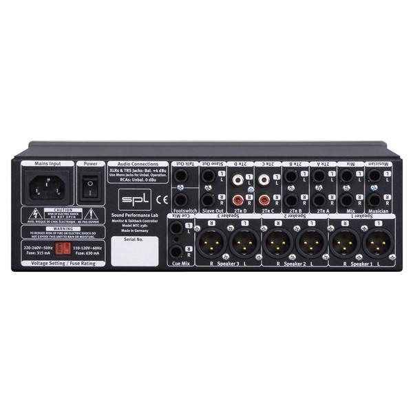 SPL MTC Stereo Monitor Talkback Controller
