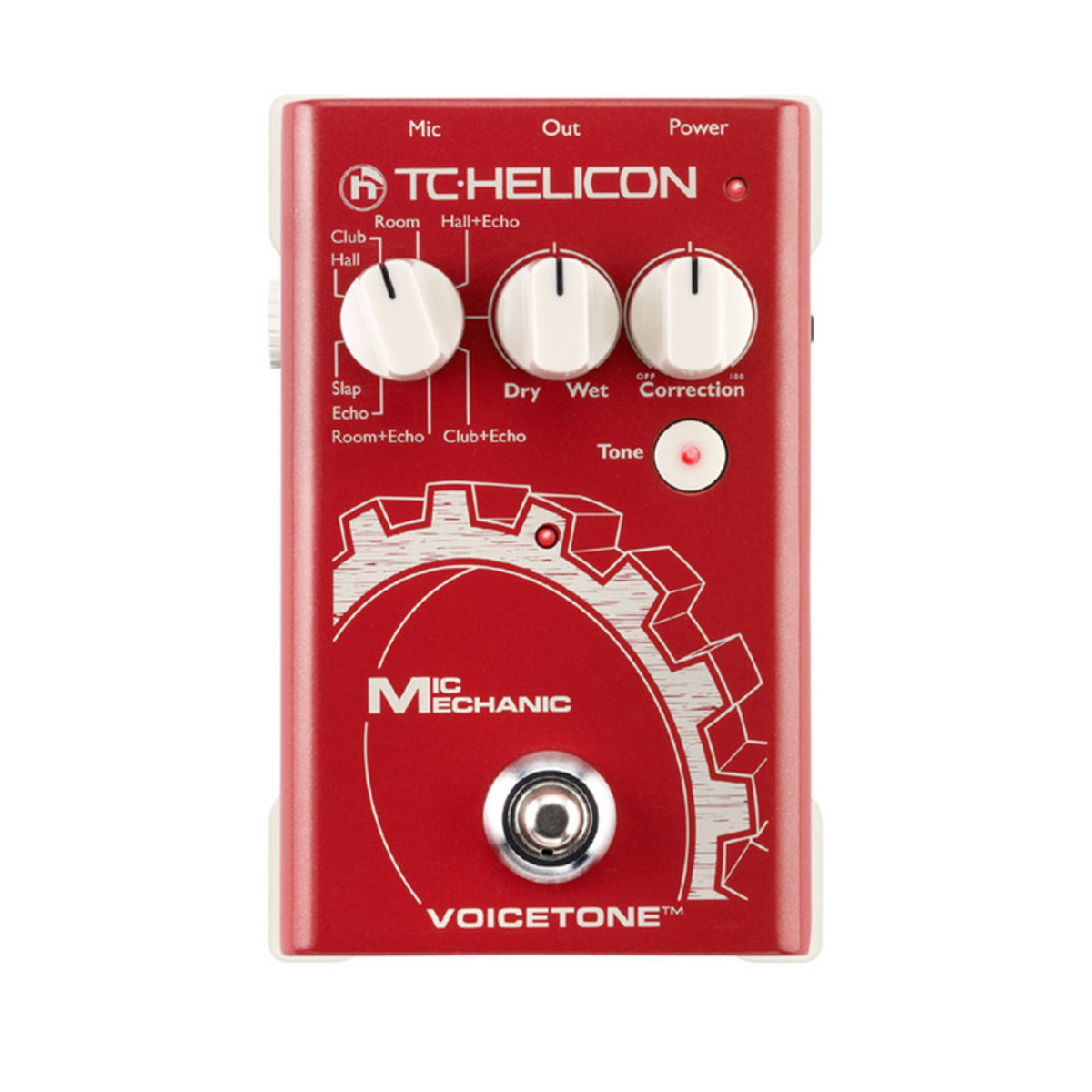 DISC TC Helicon VoiceTone Mic Mechanic Vocal Effects Pedal - Nearly New ...