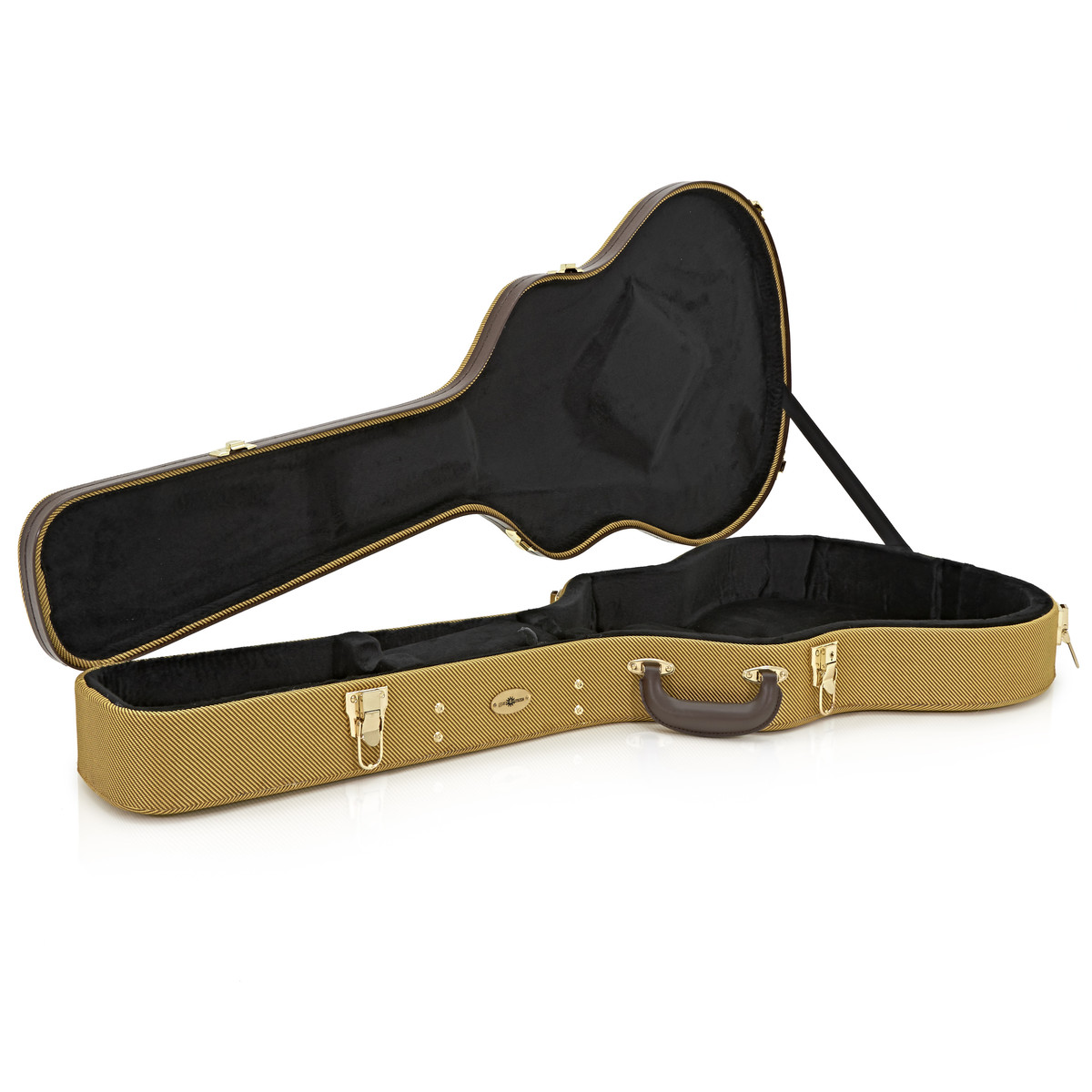 Étui de Guitare Semi-Acoustique par Gear4music, Tweed - Comme Neuf ...