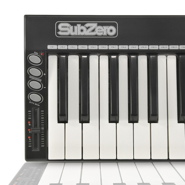 SubZero 49 Key Slim Midi Controller Keyboard - B-Stock at Gear4music