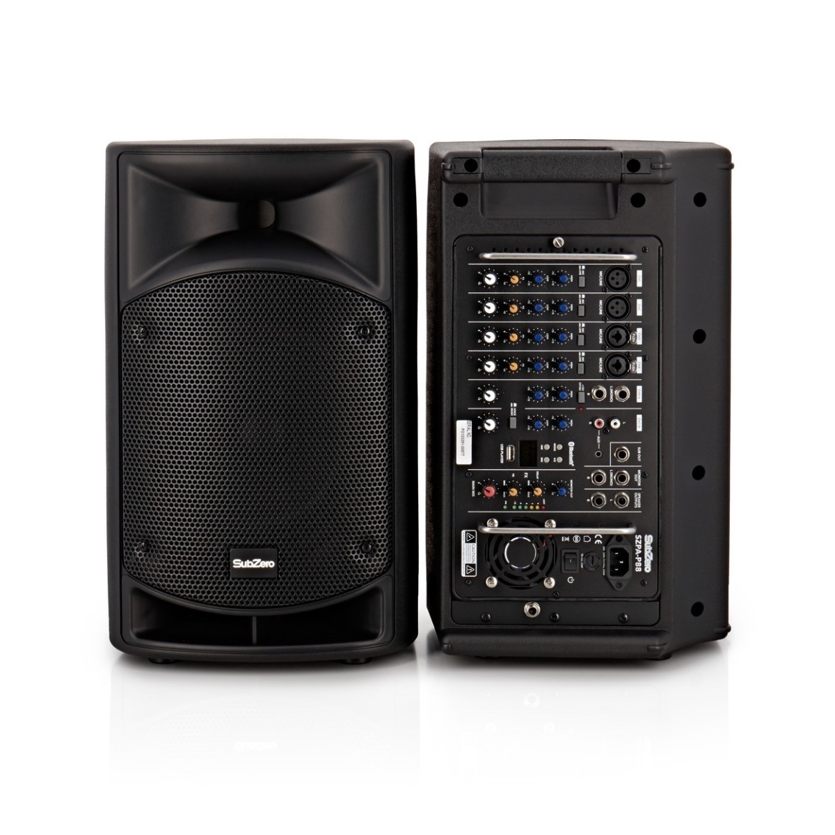 SubZero P88 500W 8" Portable Bluetooth PA System - Nearly New at Gear4music