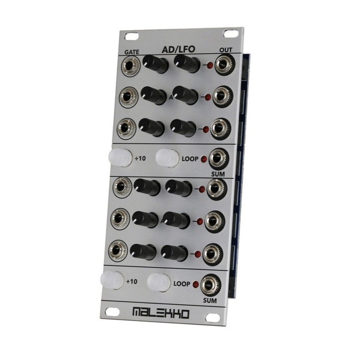 DISC Malekko AD/LFO 12hp 6-Channel Envelope & LFO Generator Module | Gear4music