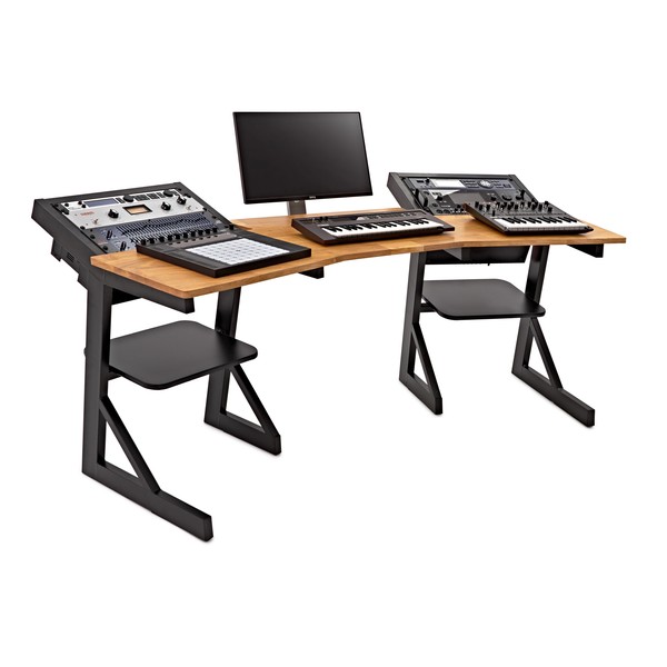 Pro Audio Studio Desk by Gear4music, 12U at Gear4music