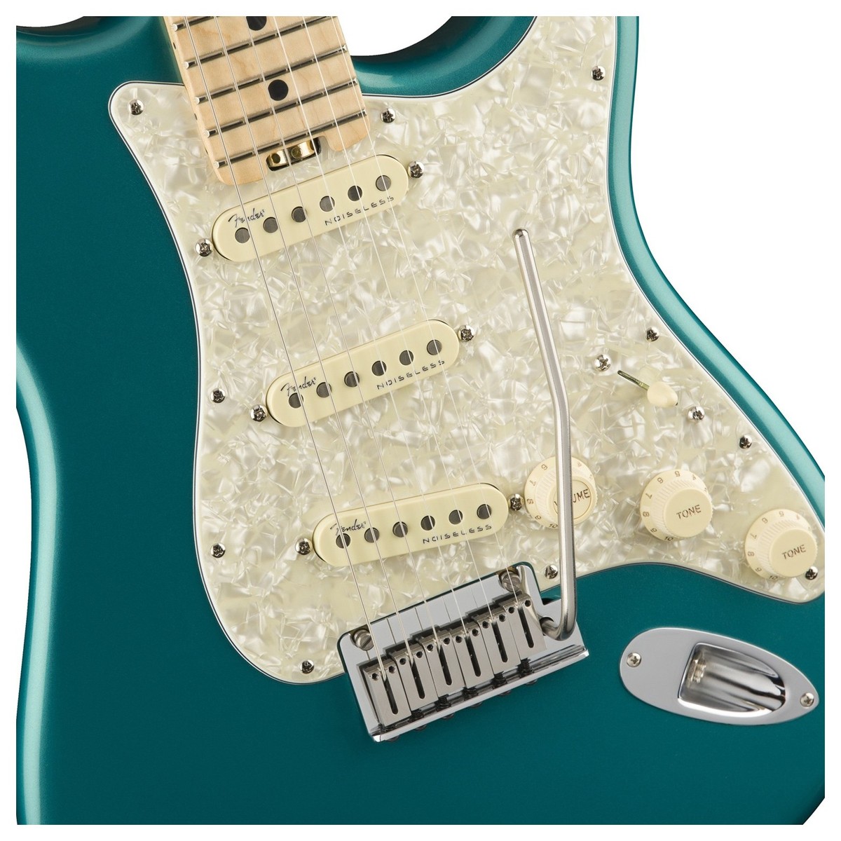 DISC Fender American Elite Stratocaster MN, Ocean Turquoise at Gear4music