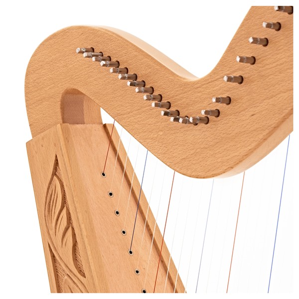 36 String Harp with Levers by Gear4music at Gear4music