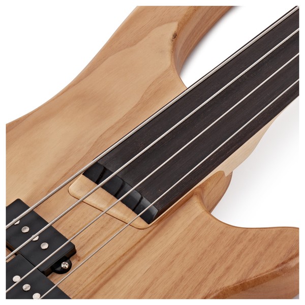 Chicago Fretloze Basgitaar van Gear4music, Natural | Gear4music