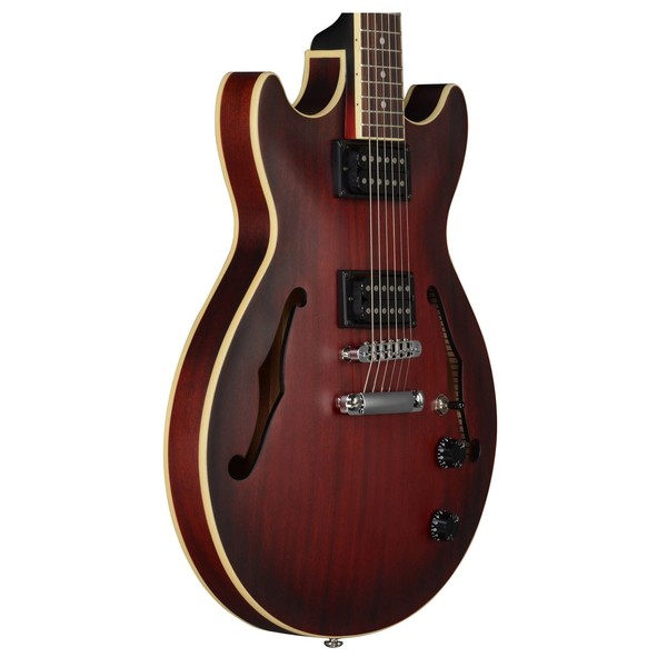 Ibanez AM53 Artcore, Sunburst Red Flat - Nearly New at Gear4music