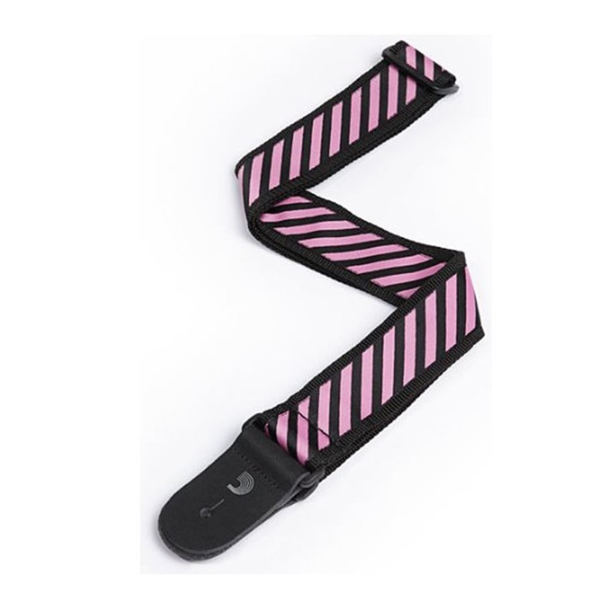 Planet Waves 2'' Polypropylene Strap w/ Stripe Jaquard Pink at Gear4music