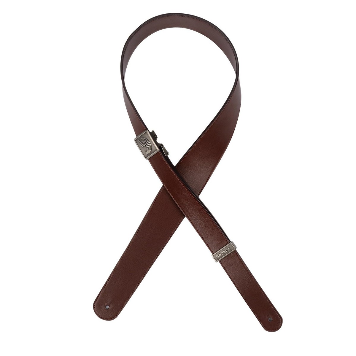 Planet Waves Fast Track Leather Guitar Strap, Brown | Gear4music