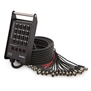 SubZero 16 Channel Stage Box, 12 In / 4 Out, 25m at Gear4music