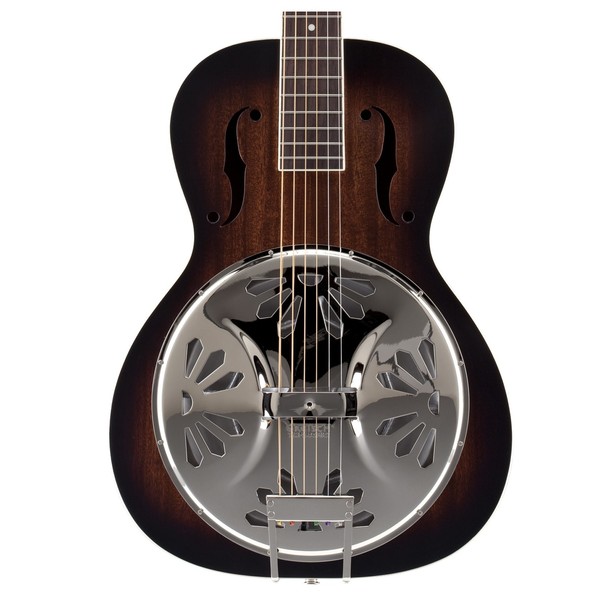 Gretsch G9220 Bobtail Deluxe Resonator, Round Neck, Sunburst at Gear4music