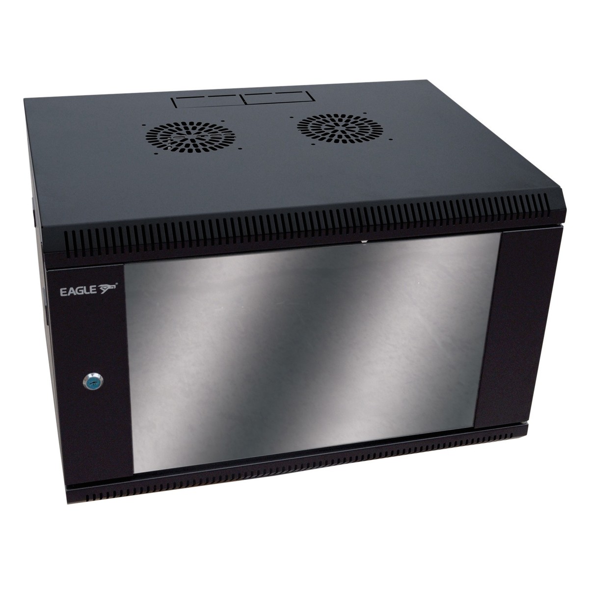 DISC Eagle P728 6U Wall-Mounting Rack Cabinet, 300mm Depth at Gear4music