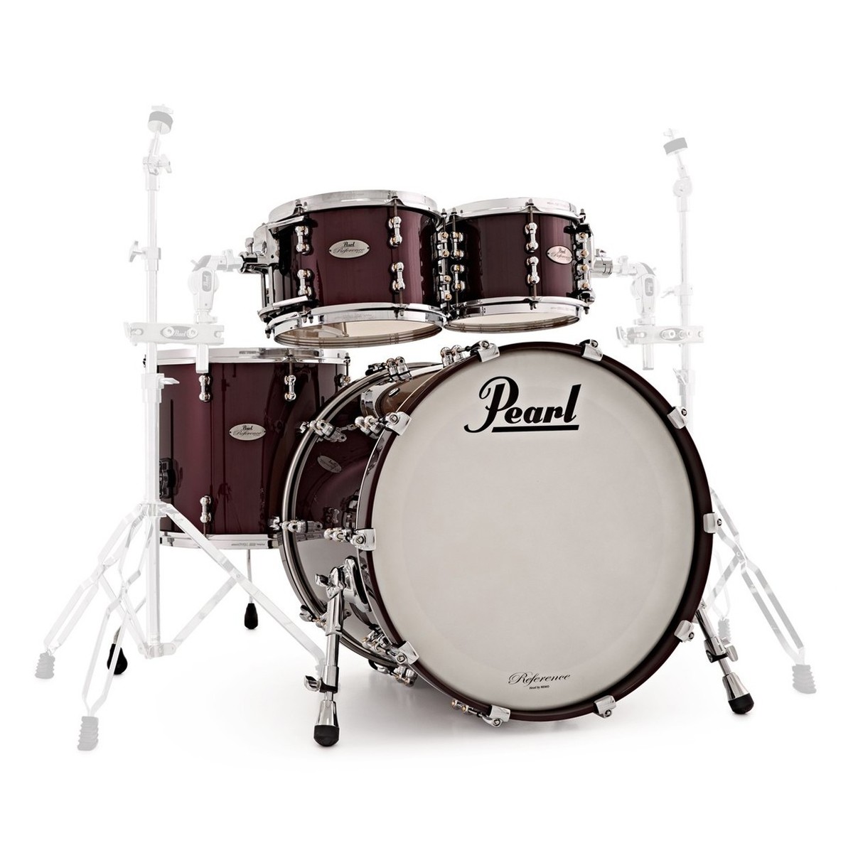 OFFLINE Pearl Reference Pure 22'' Rock Shell Pack, Black Cherry ...